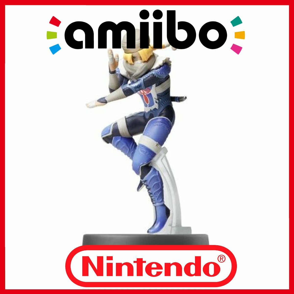 Amiibo: Интерактивная фигурка Шейк (Sheik) (Super Smash Bros. Collection)
