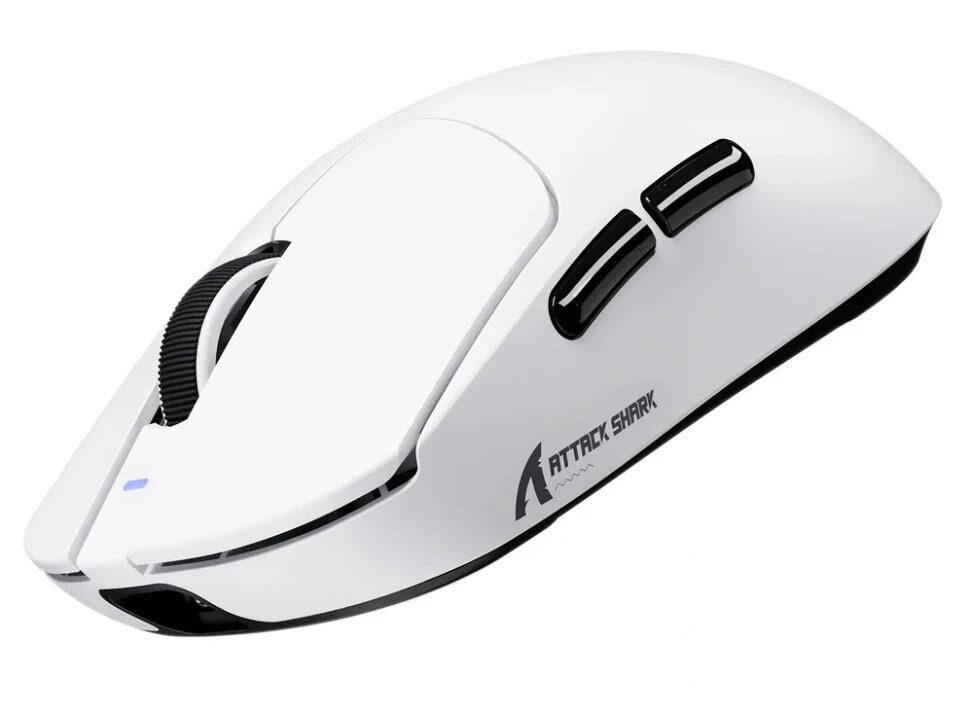 Мышь беспроводная/проводная Attack Shark X8SE белый, PixArt PAW3311