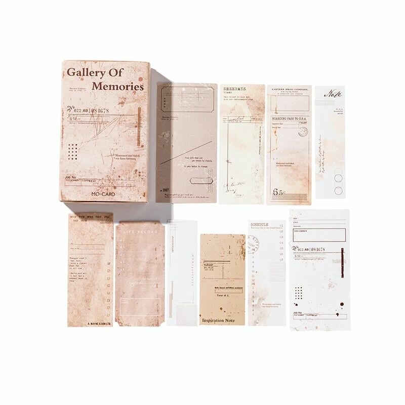 30 шт./уп. Винтажные этикетки-наклейки в ретро-стиле для блокнотов, скрапбукинга, коллажей, джанк-журналов, офисных и школьных принадлежностей