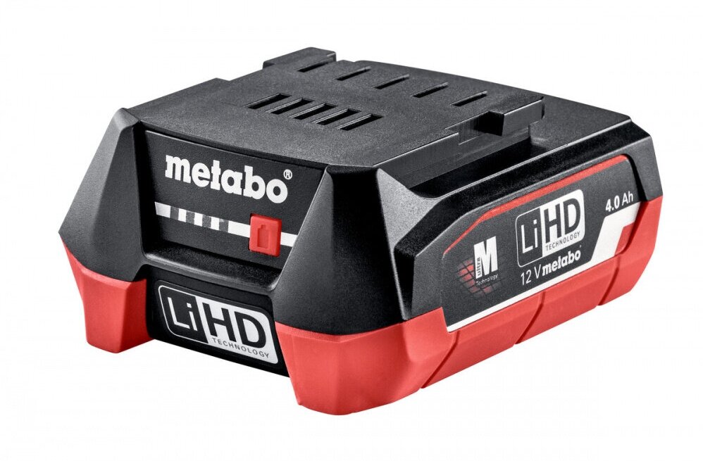 Аккумулятор Metabo LiHD, 12 В, 4.0 A/ч, литий-ионный (625349000)