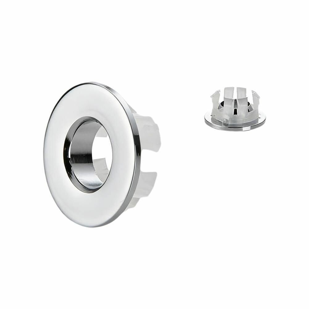 Латунная заглушка для перелива раковины, декоративная крышка для керамической раковины, аксессуар для ванной комнаты