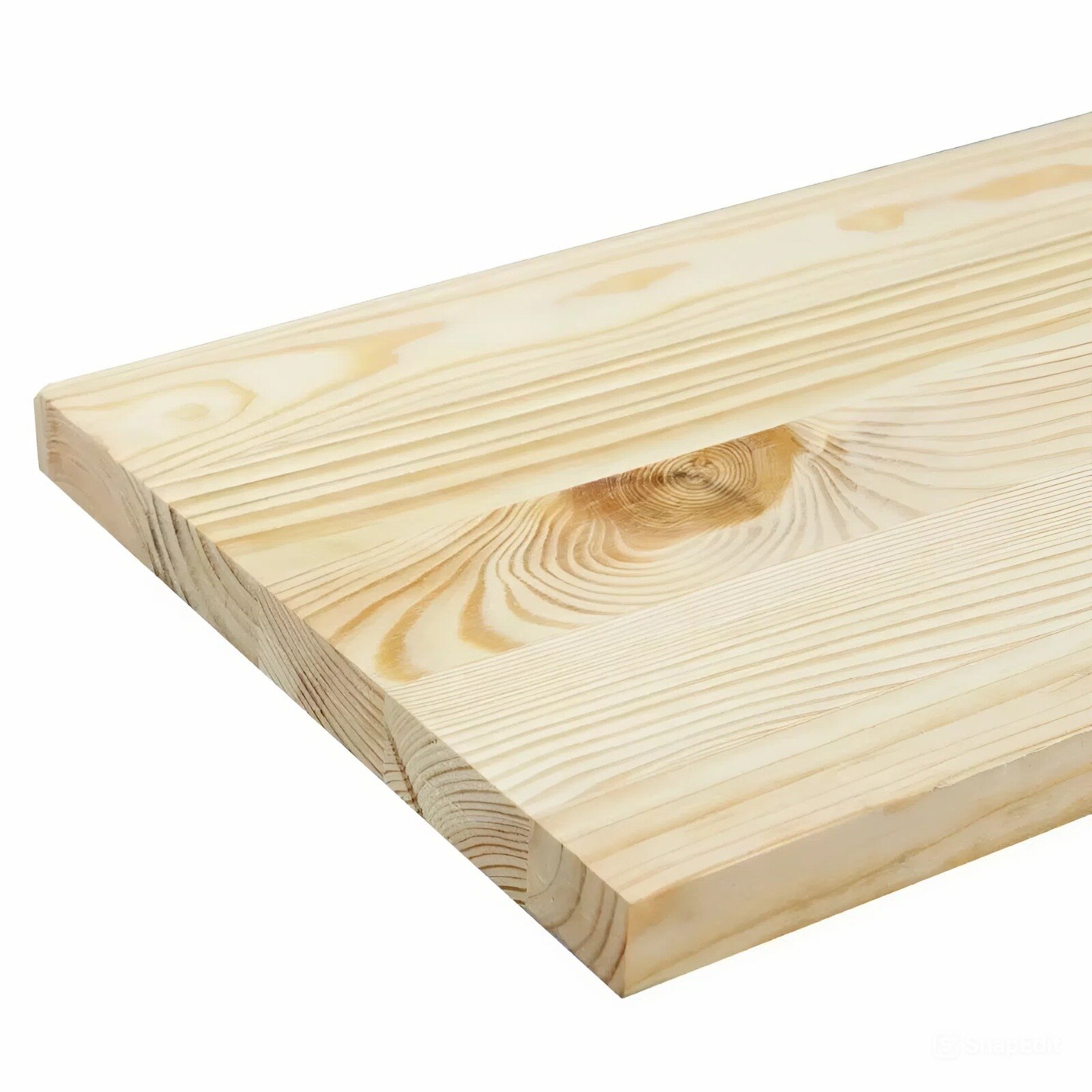 Доска Строганная из клеёного бруса хвойных пород 600х100х28мм