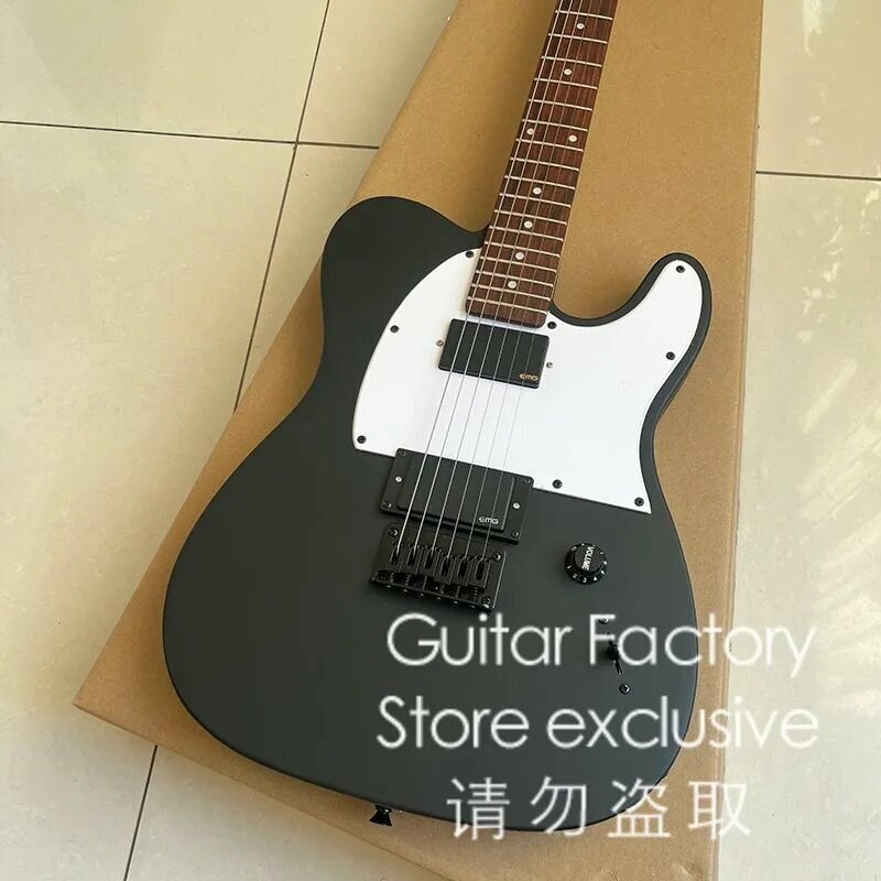 GLAT Электрогитара Классическая Telecaster 6-струнная, корпус Липа