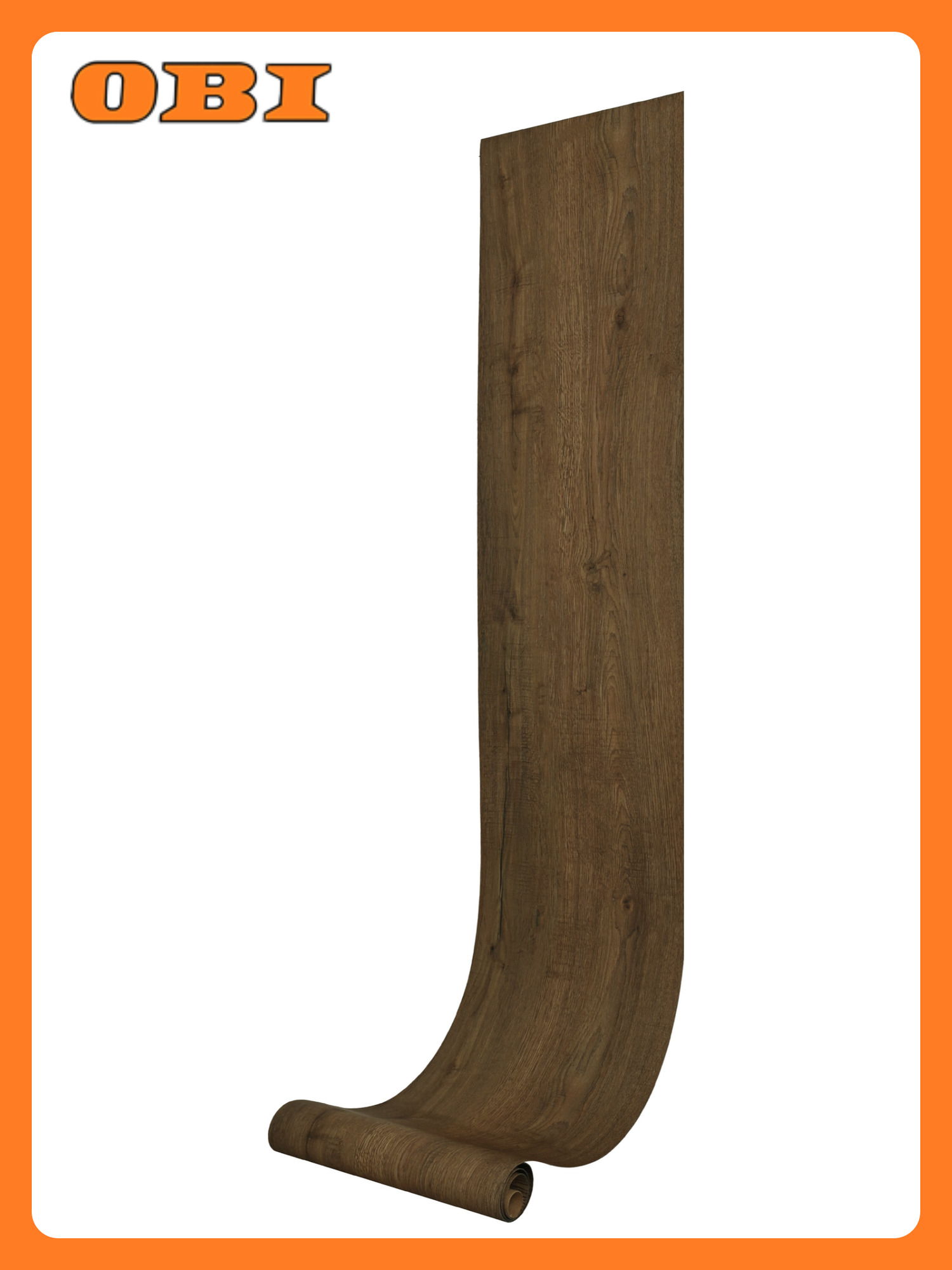 Самоклеящаяся ПВХ плитка рулон Lako Decor "Дуб Аризона" 1,35м² 45х300 см, шт