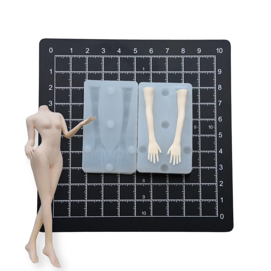 Силиконовые формы для тела куклы Hand mold