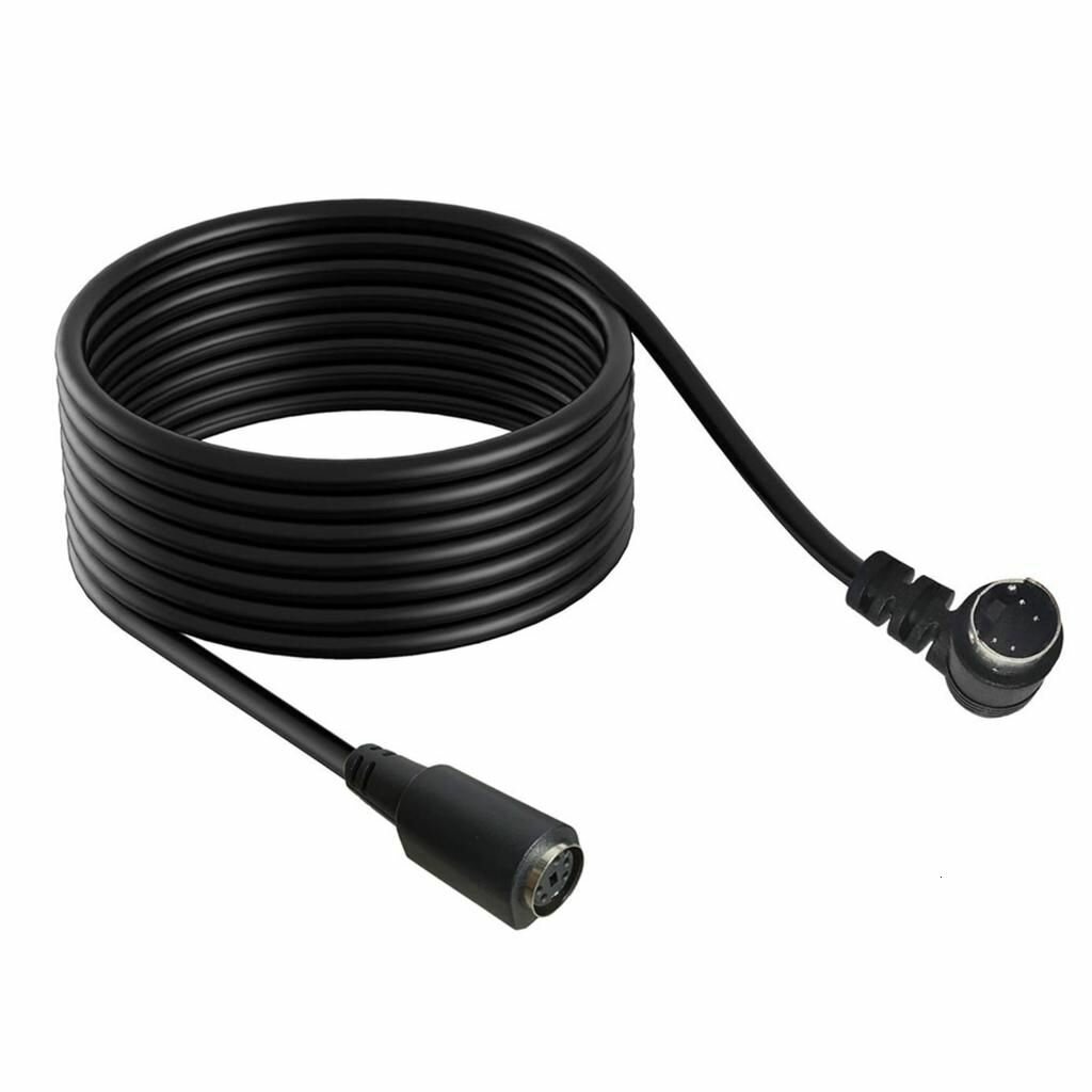 Адаптер питания, Мужской и женский видеокабель S Video 4-контактный-1,8 м-колено