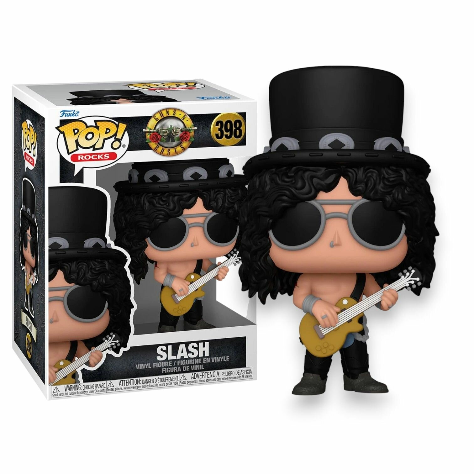 Фигурка Слэш "Guns N Roses" от Funko POP! 398, коллекционная