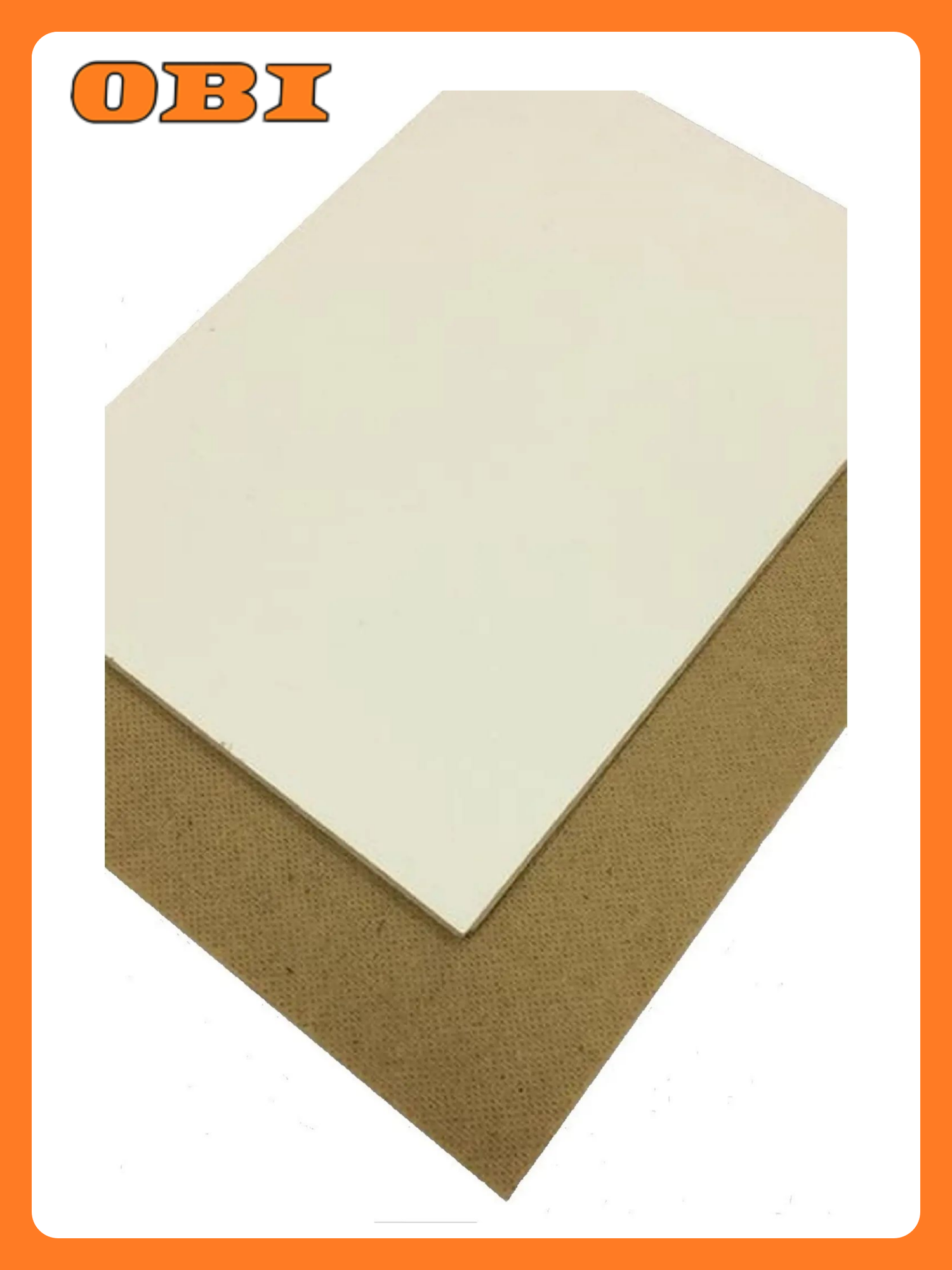 Двпо базис Вудлайн, влагостойкая, шлифованная, белая, 610x1220x3,2мм