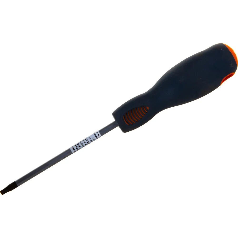 Отвертка NEO Tools Torx T20, профессиональная, двухкомпонентная рукоять, магнитный наконечник, черно‑оранжевый — фото 1