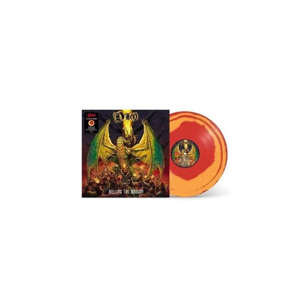 Виниловая пластинка Dio - Killing The Dragon (Limited 20th Anniversary Edition) (Red & Orange Swirl Vinyl) (1 LP)
