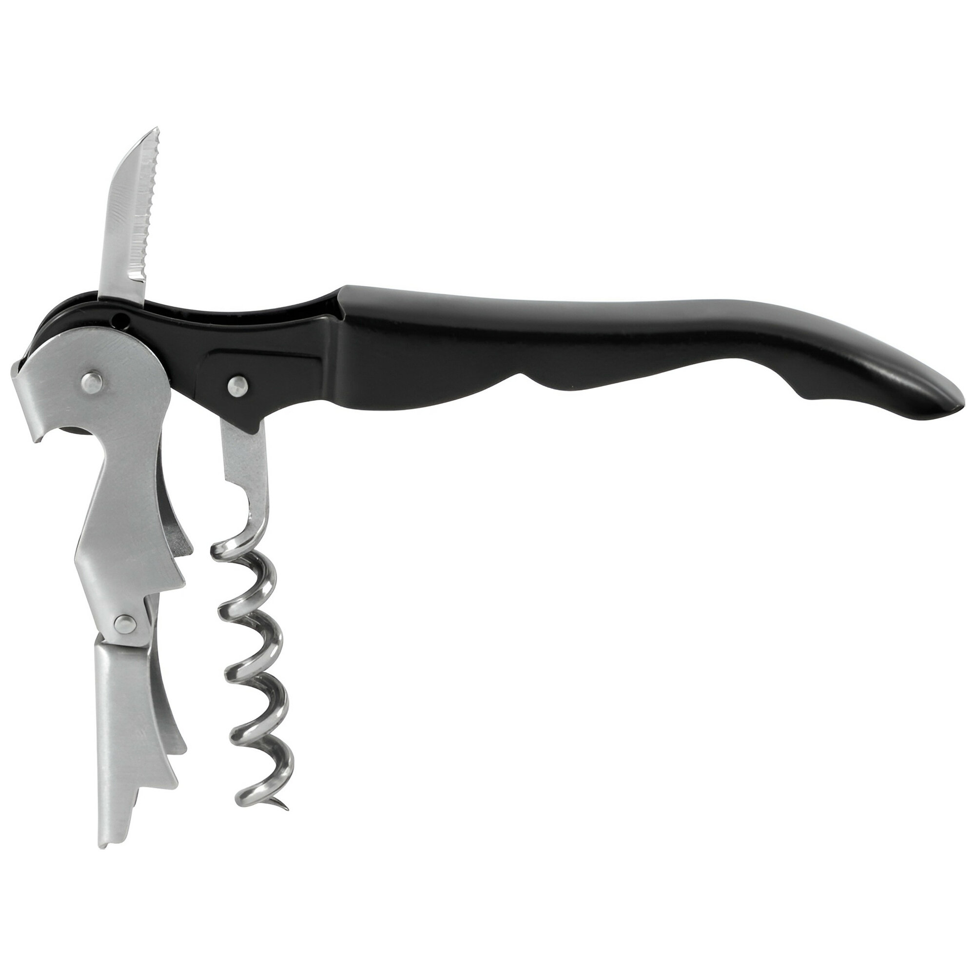 Штопор двухступенчатый Mallony Sommelier железо, нержавеющая сталь