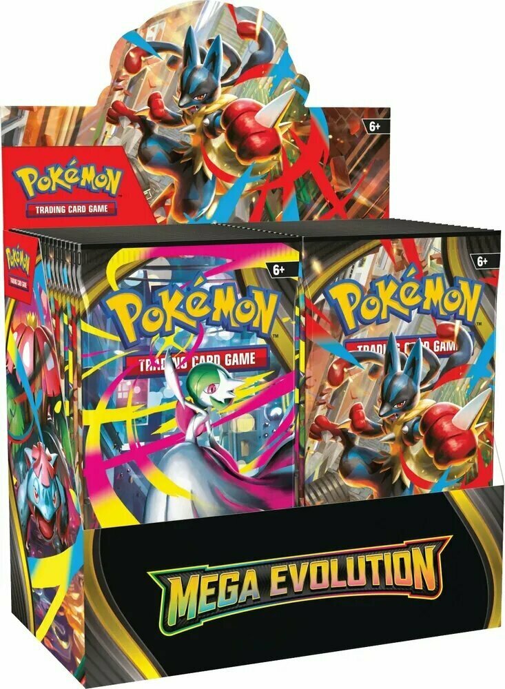 Pokemon TCG Mega Evolution Booster Box 36 бустеров, английская версия