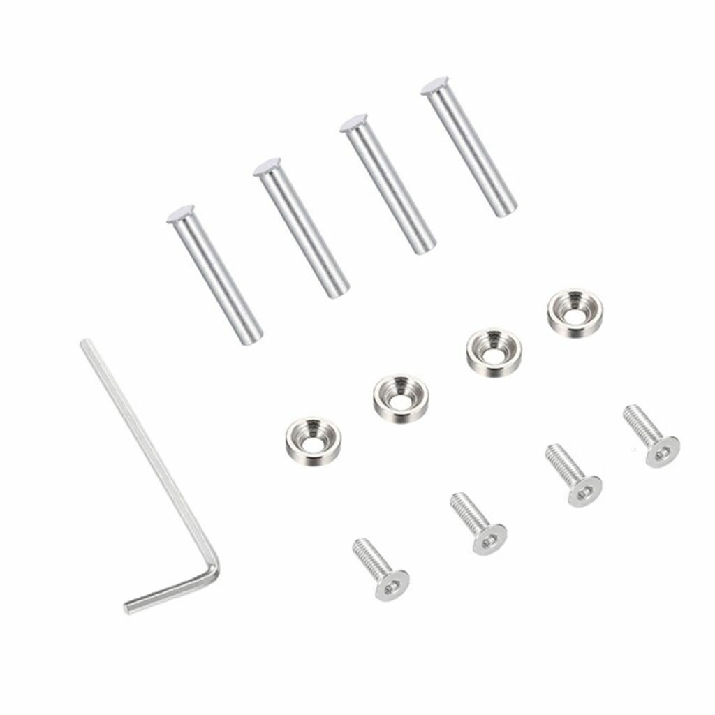 4 шт. Винты для крепления вентилятора корпуса ПК, Серебро