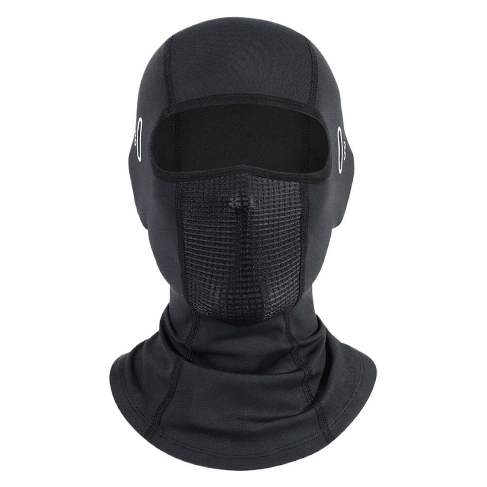 Балаклава для мотоцикла, зимняя маска с отверстиями для очков и дышащая защита для лица от ветра
