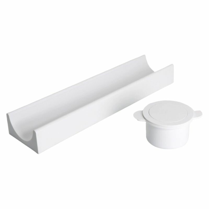 Круглая форма для бисквита-белая