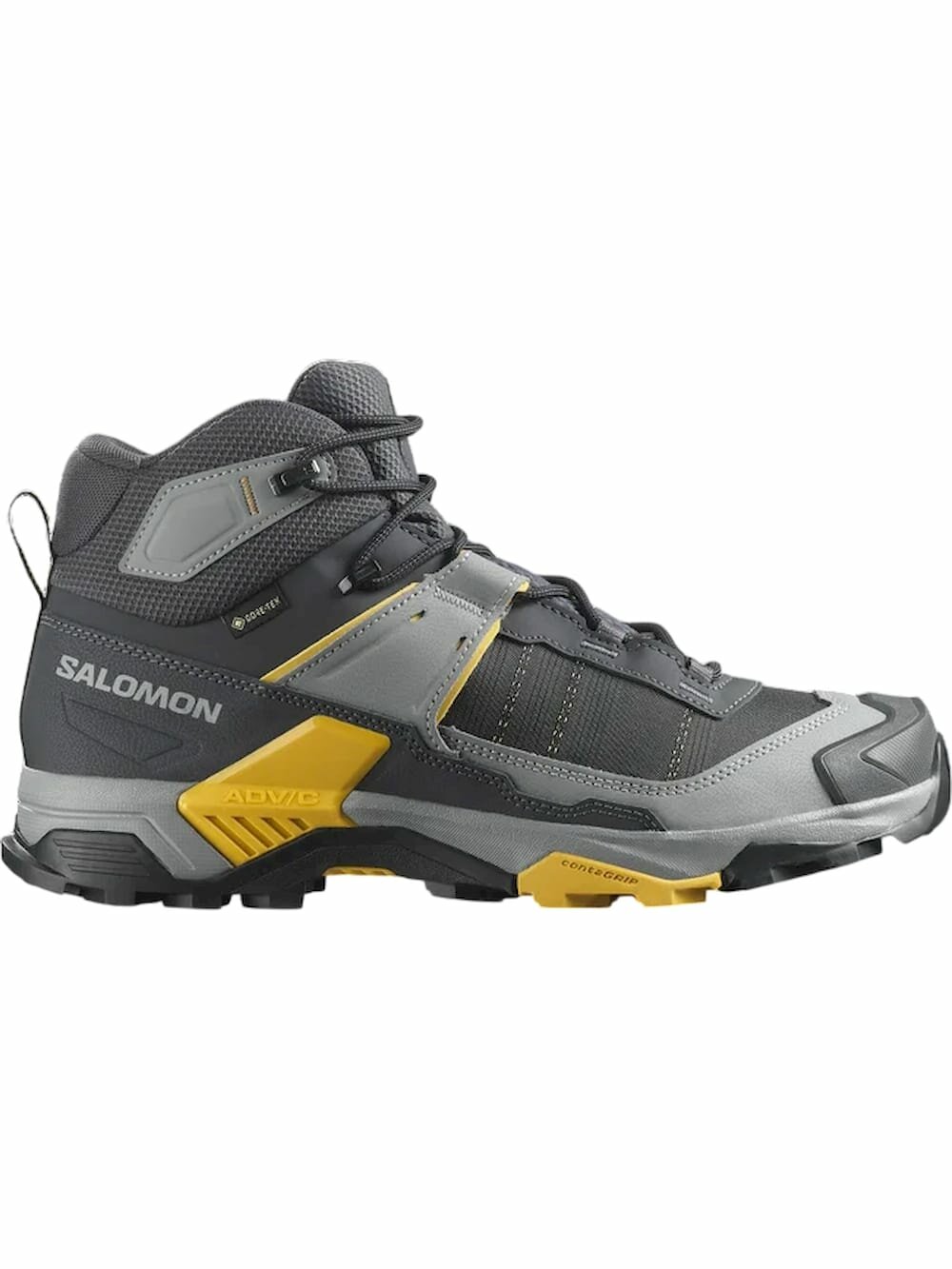 Ботинки Salomon X ULTRA 5 MID GTX, цвет Asphalt/Monument р.9 (RU 42)