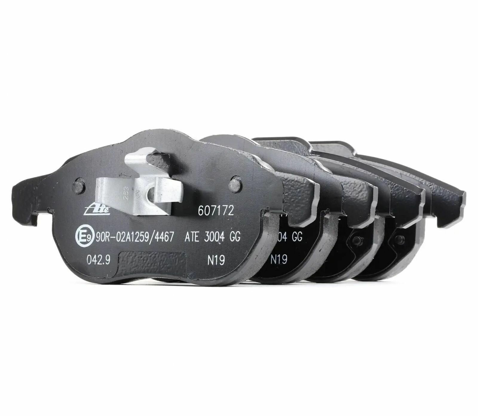 Колодки тормозные ATE 13-0460-7172-2, передние, Opel Vectra C 1.8-2.2, DTI 4-02, Signum 1.8-3.2, DTI 5/03, Saab 9-3 2.0t 9-02