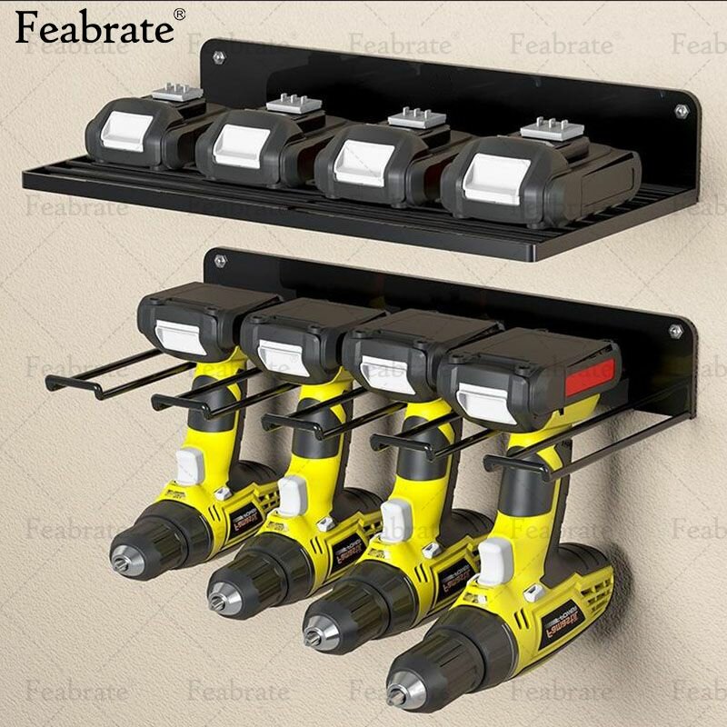 Крюк-подвес для дрели, стойка-держатель на стену, компактная организация инструмента в гараже и мастерской, удобное хранение электродрели