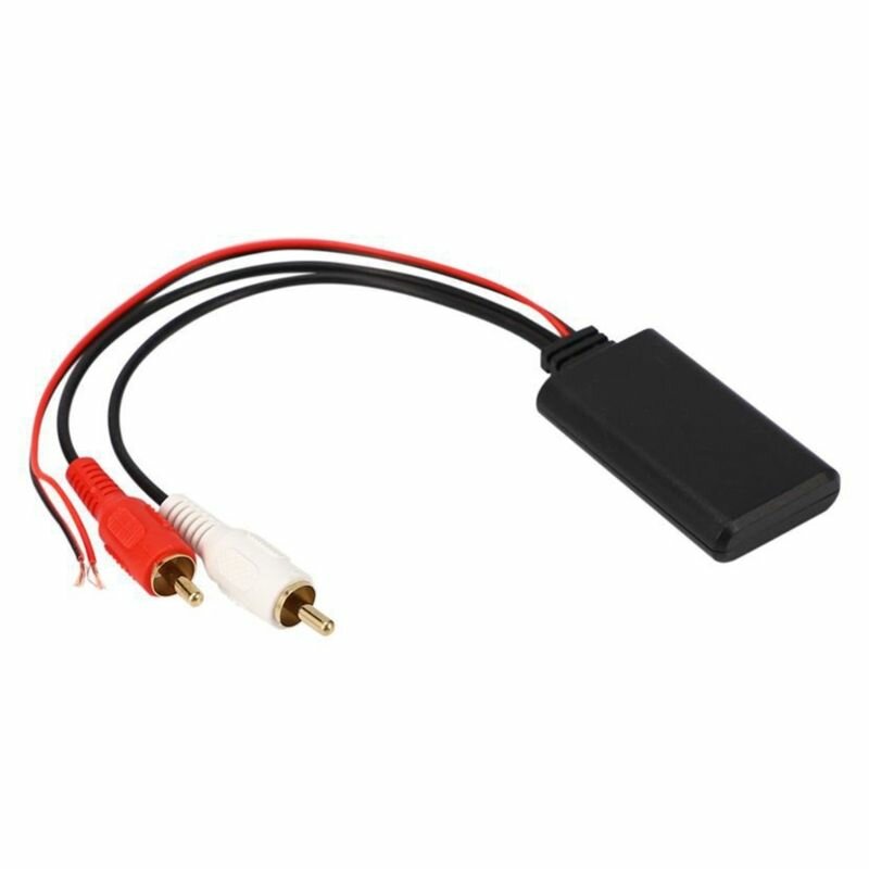 Автомобильный универсальный беспроводной Bluetooth-совместимый модуль, музыкальный адаптер, дополнительный аудиокабель с микрофоном
