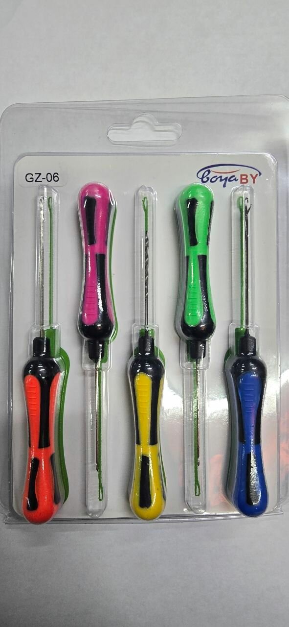 Набор сверл и игл, комплект из 5штук для бойлов GZ-06, Китай