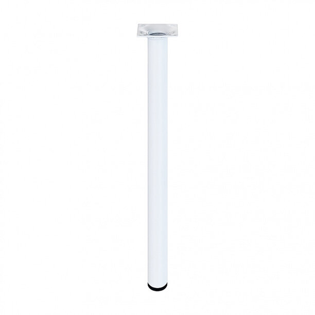 Опора для стола 500х30 мм белая