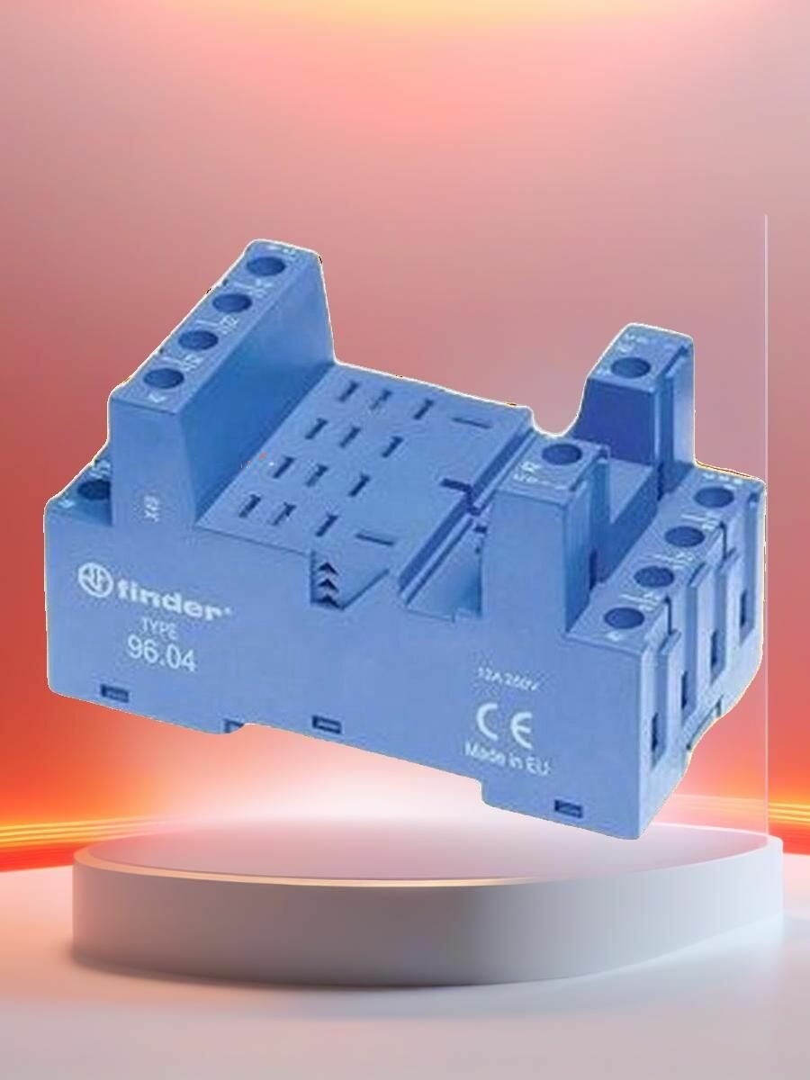 Розетка для реле 56.34 и модуля 99.02/86.30; с комбинированными контактами