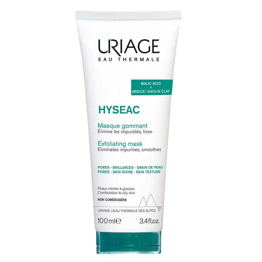 Uriage Hyseac Отшелушивающая маска для лица 100 мл 1 шт