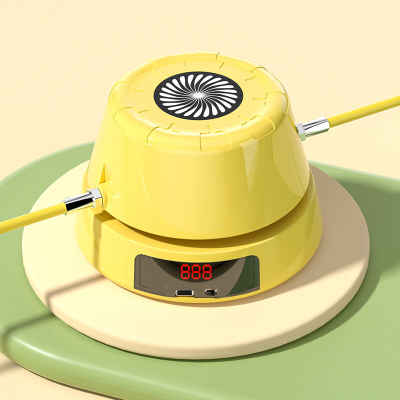 Новая умная скакалка, автоматическая электрическая скакалка для детей, многопользовательская тренировка, электронная скакалка с счетчиком, веселая скакалка