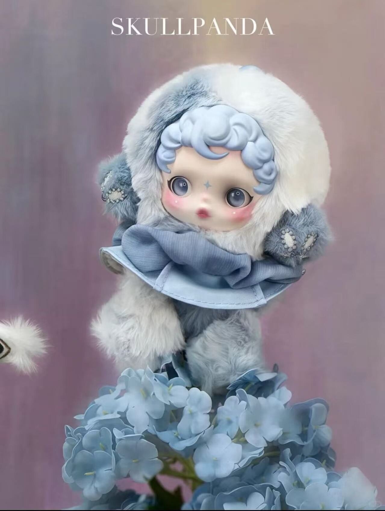 SKULLPANDA Легкая тканая садовая серия SP Зимняя симфония Второе поколение плюшевой куклы Слепой бокс