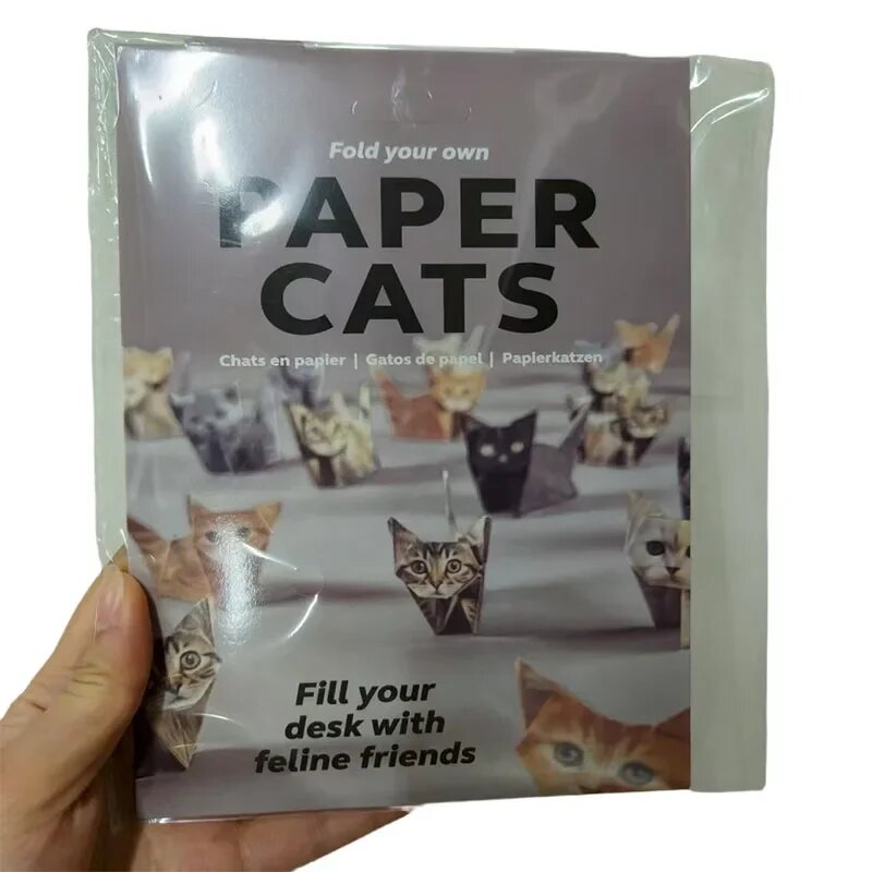 Набор для оригами "Paper Cats" - 50 листов, цвет Cat