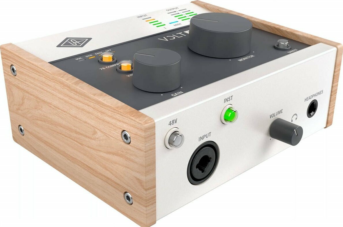 Universal Audio Volt 176 - аудиоинтерфейс, USB 2.0,1 вход и 2 выхода.