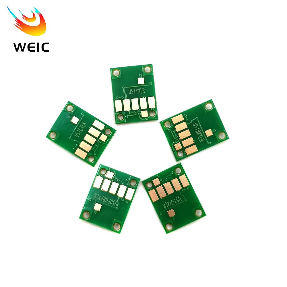 Чип картриджа PGI-550 CLI-551 для Canon 5Color