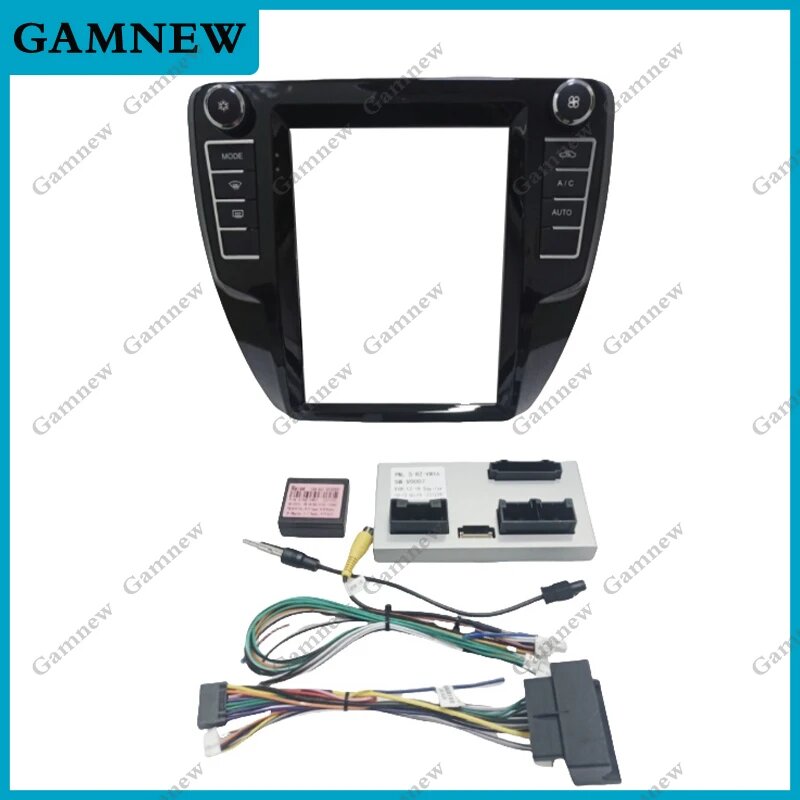 9,7-дюймовая автомобильная рама с адаптером Canbus Box Android Radio Dash Fitting Panel Kit для Volkswagen Jetta 2011-2018