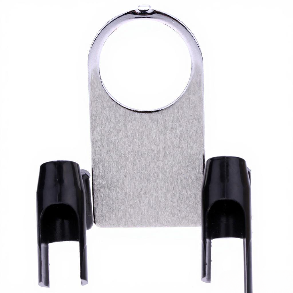 2 Airbrush Holder Compressor Mount Regulator Air Brush Holder Water Trap для Airbrushes Air Compressors, цвет Silver+Black, материал Iron Plating+Plastic, внутренний диаметр 30mm/1.2in, размер изделия 6.7*8.5*4.5cm/2.6*3.3*1.8in, вес изделия 42.8g/1.5oz,