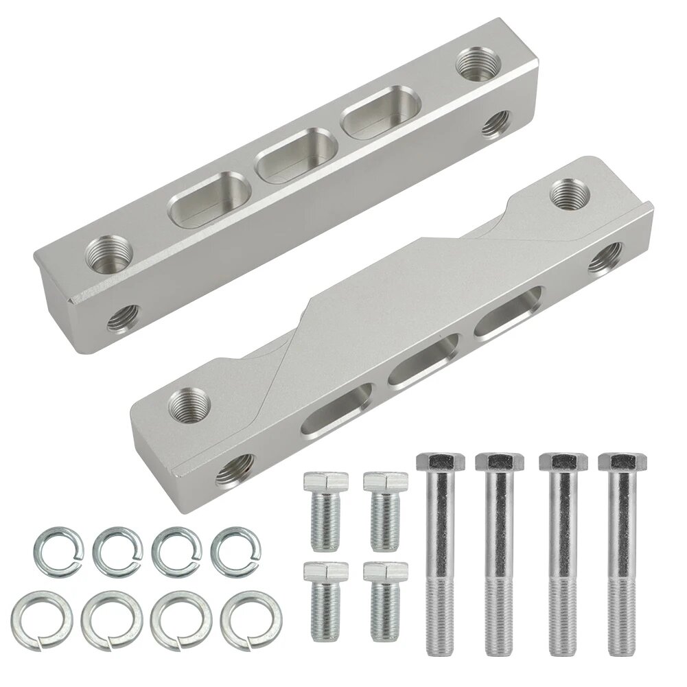 Комплект кронштейнов суппорта переднего для Honda Accord Prelude CRV Element 1990-2019 Acura TL TSX ILX 1999-2017 пара адаптеров