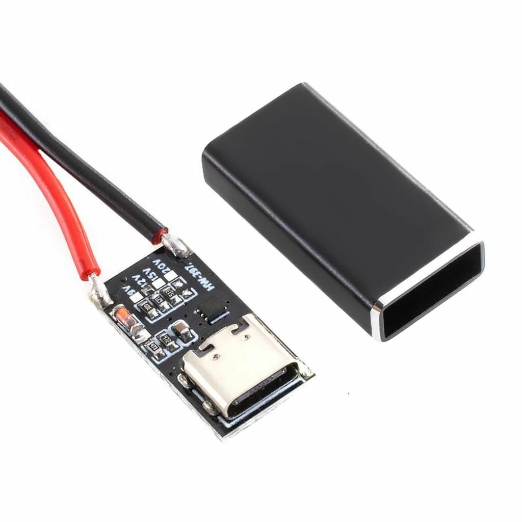 Плата триггера напряжения PD/QC3.0 USB Type-C, - Пусковая панель с h
