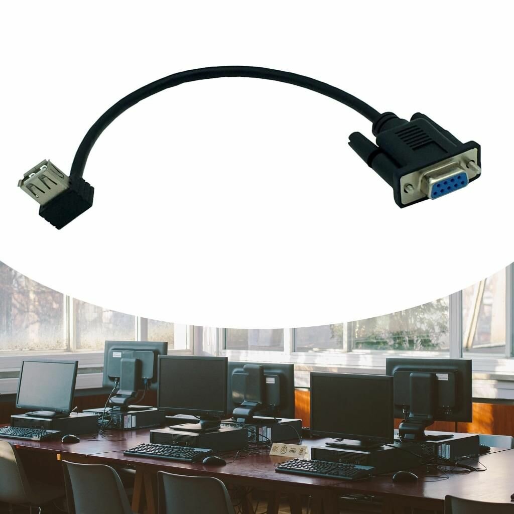 Адаптер RS232 DB9 на USB 2.0 — фото 1