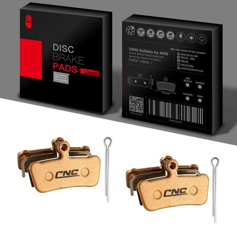 SUNTNUR Тормозные Колодки для SRAM GUIDE R RS RSC G2 LEVEL ULT ELIXIR 9 Велосипедная Тормозная Колодка 2 пары