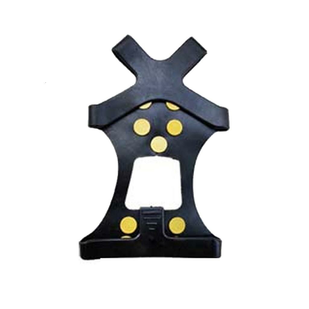 10 Шипов Снегоступы Легкие Ледовые Насадки для Пожилых и Любителей Открытого Воздуха, Размер S черный - 10 зубов