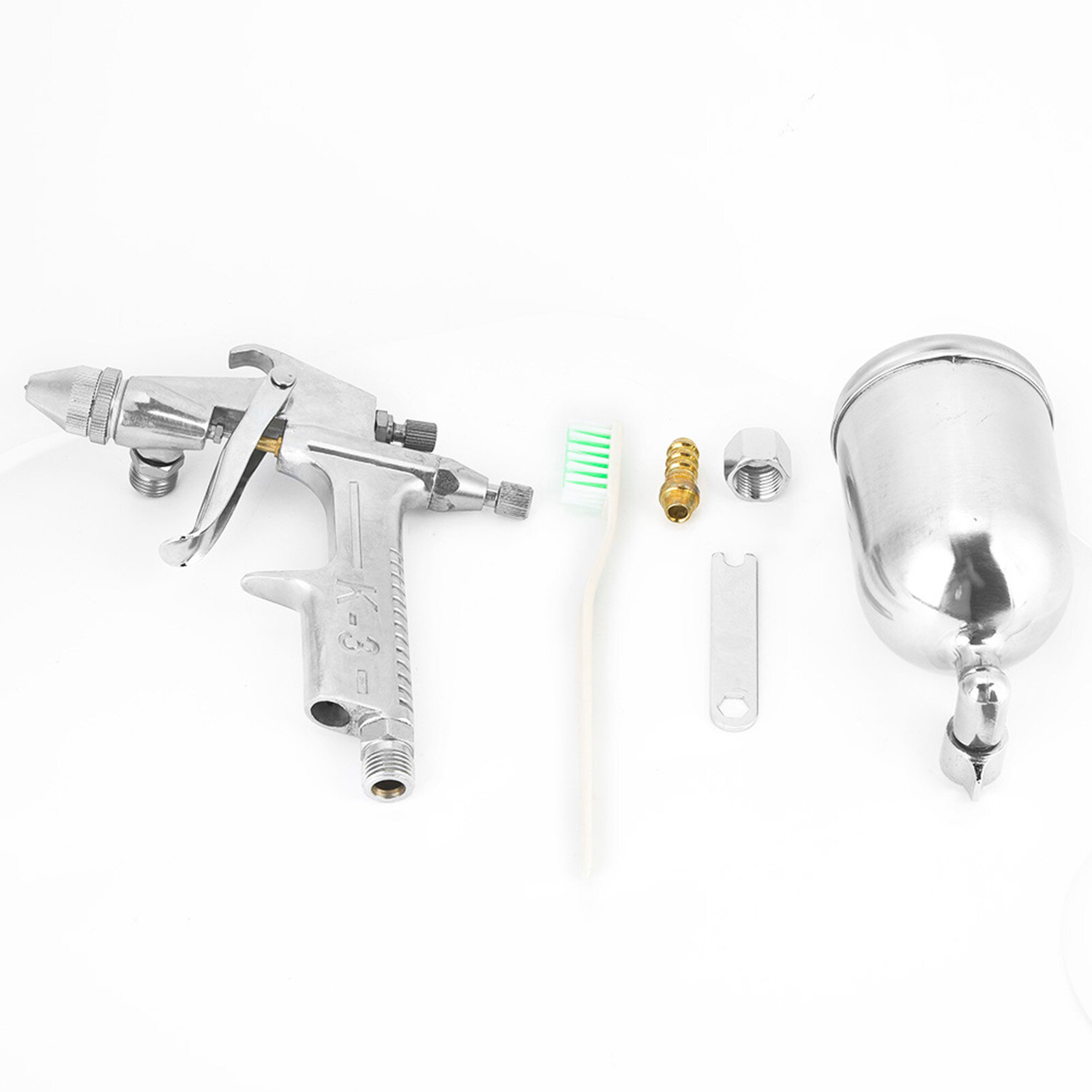 Краскопульт K3 с соплом 0,5 мм, аэрограф для покраски, высокое давление 40 МПа, оборудование для распыления краски для получения высококачественной отделки.