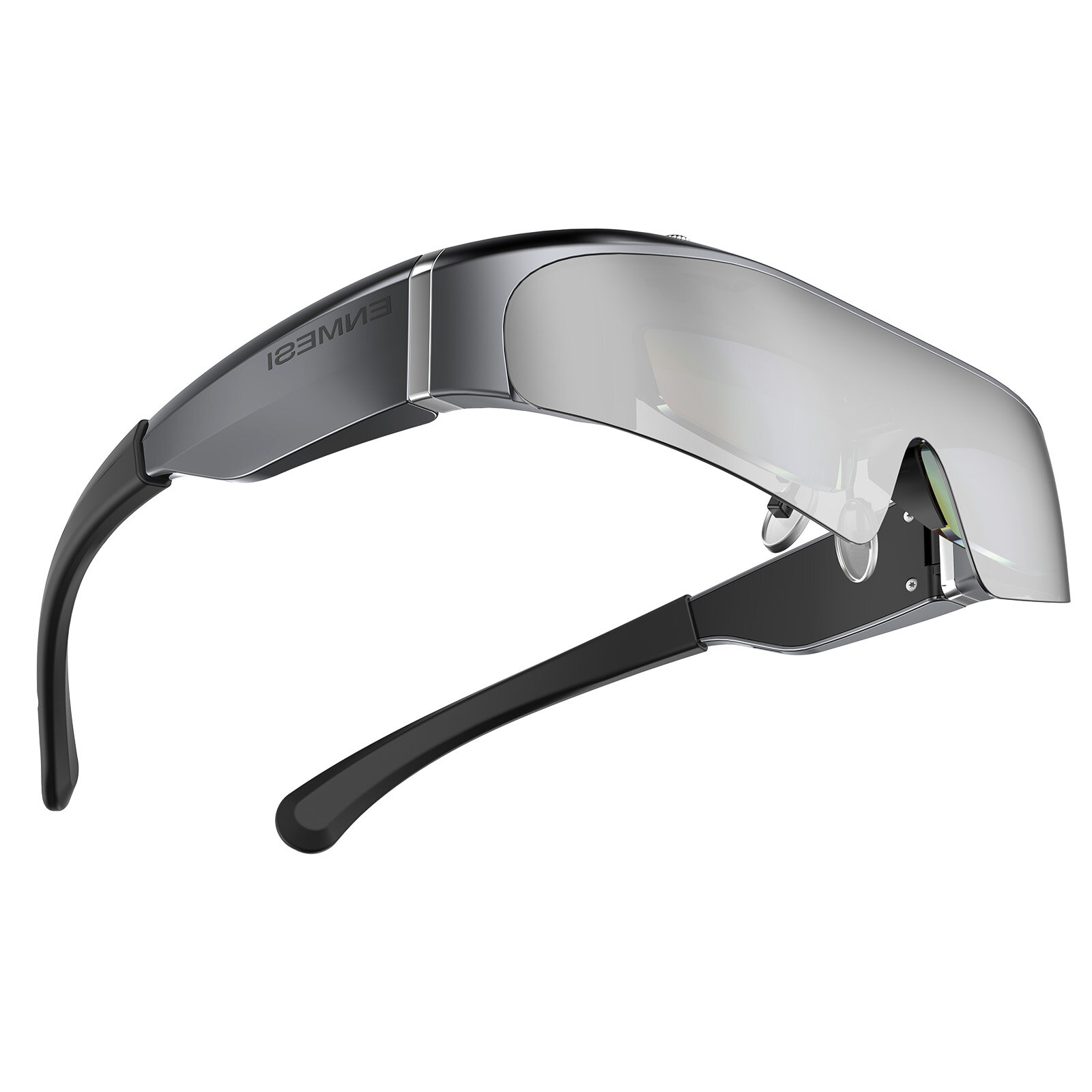 ENMESI V20 Интеллектуальные очки AR/VR Портативный HD видеоплеер с экраном 3D очки Виртуальный экран 200-дюймовый Ультрабольшой экран Корректировка близорукости 0°-500° Регулируемая яркость Подключение к TV, мобильному телефону, ноутбуку, дрону, плееру,