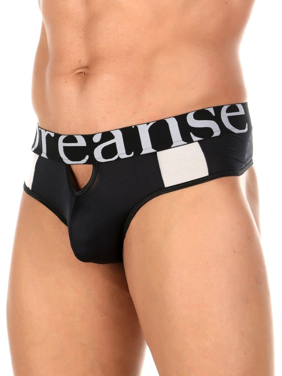 Мужские трусы бразилиана Doreanse черные 1224 полиэстр/эластан S (44)