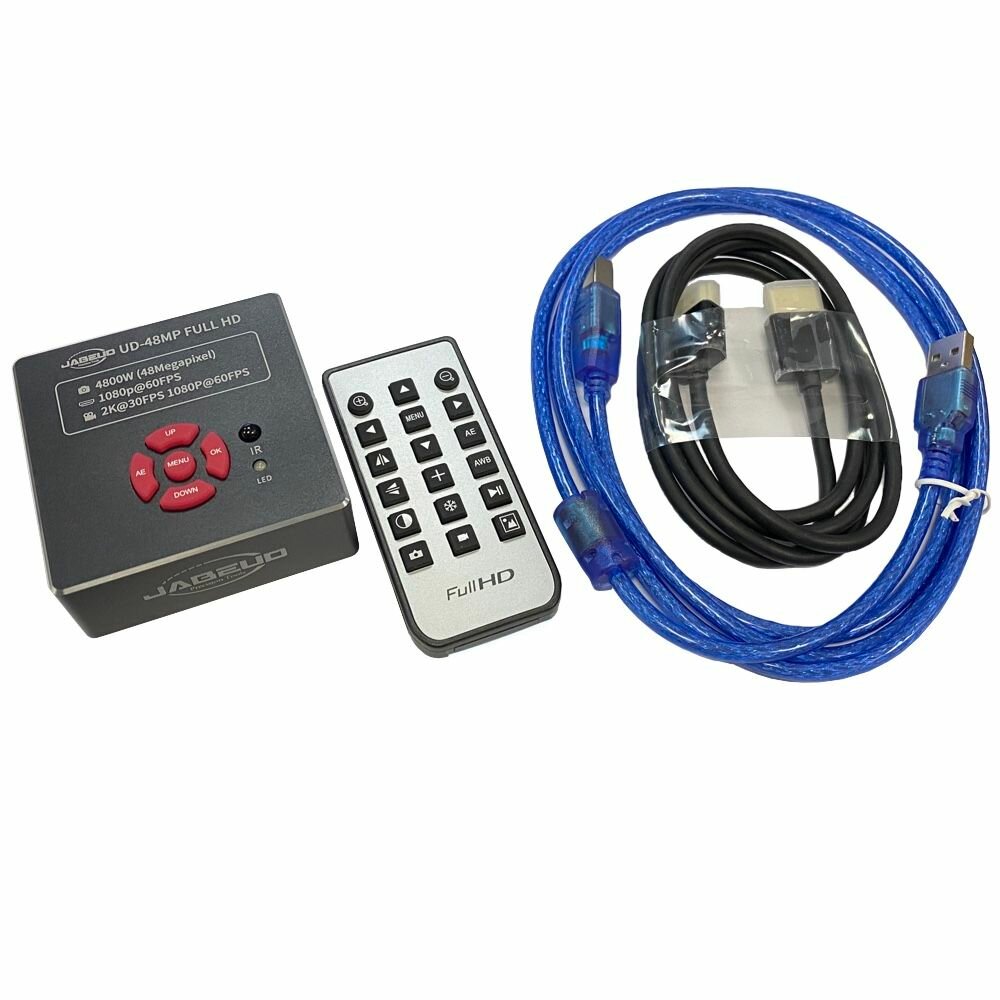Камера JABEUD UD-48MP FULL HD с пультом ДУ для микроскопа