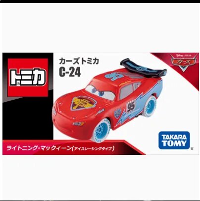 TOMICA C-24 Райтынг Маккуин (аэро-спойлер) красный