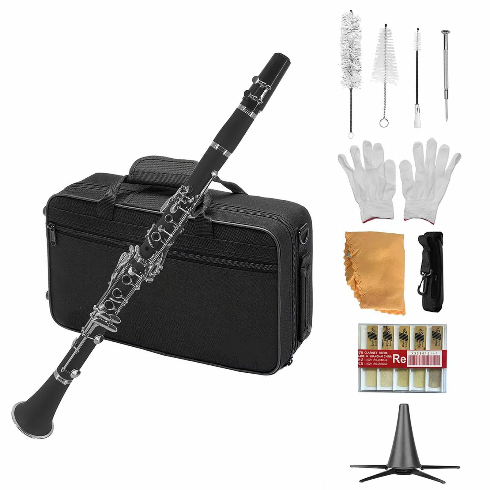 Кларнет, Из Синтетического Материала, Для Школы И Выступлений, 1 Набор