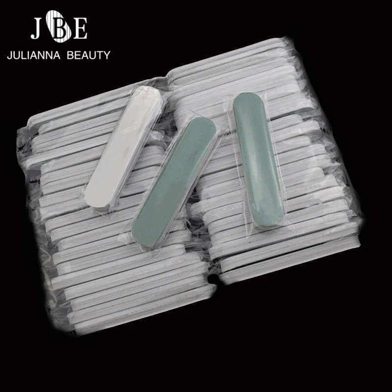 Баффер для ногтей, 50 шт./лот, двухсторонняя губка для блестящего полировки, баффер для ногтей, пилочки для ногтей с пеной, инструменты для гладкой шлифовки