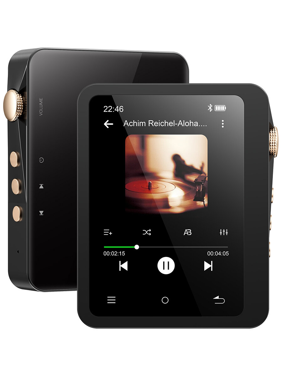 128-гигабайтный HiFi MP3-плеер с Bluetooth 5.3-портативный музыкальный плеер MECHEN M33 с высоким разрешением DSD без потерь, 2,8-дюймовый цифровой аудиоплеер емкостью до 1 ТБ