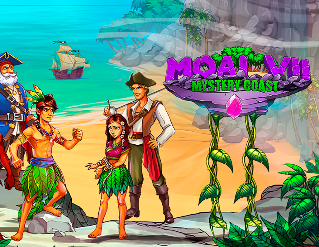 MOAI 7: Mystery Coast, Alawar Entertainment, цифровая версия, Steam (Для платформы PC)