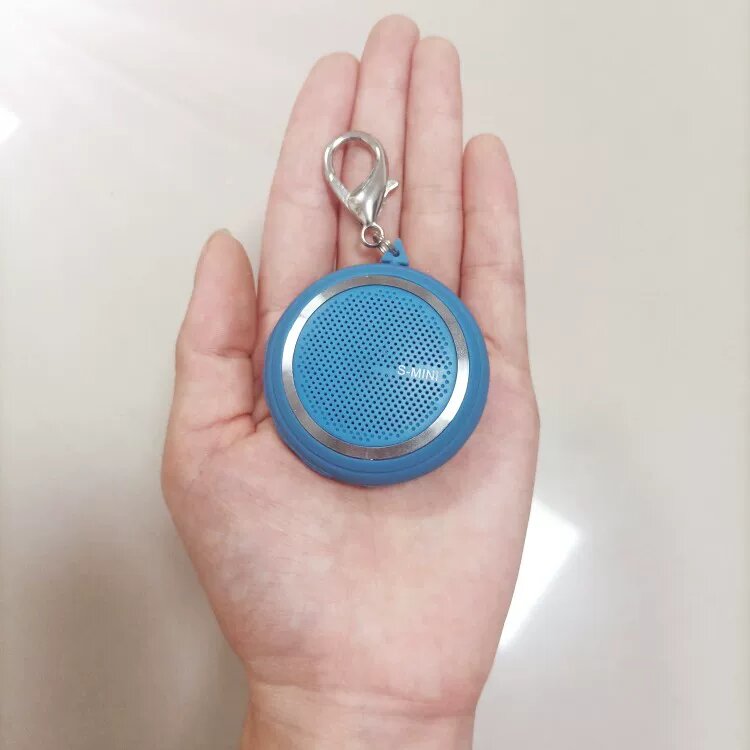 Беспроводной Bluetooth-динамик на шее стандартная комплектация, павлиний синий