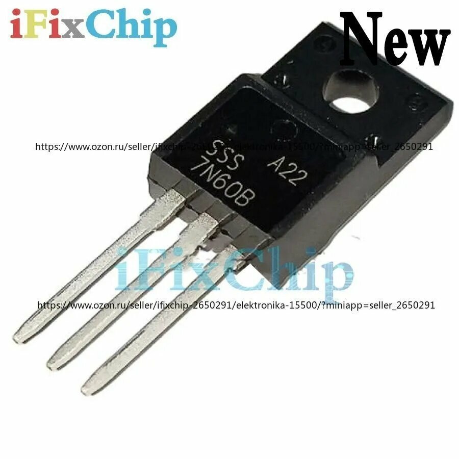 10шт /упак SSS7N60B TO-220F SSS7N60 7N60B 7N60 новый